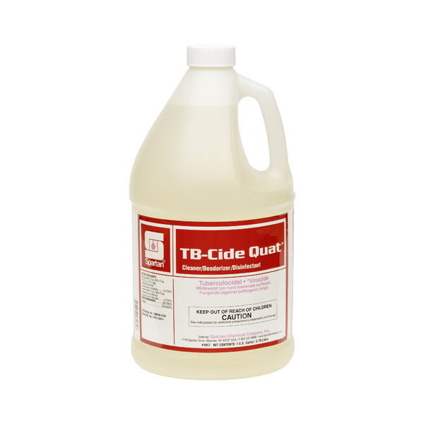 Tb-Cide Quat Disinfectant, 1 Gallon, 4 per Case - BradyPLUS