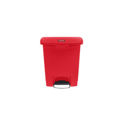 Rubbermaid Commercial Products STREAMLINE 8 GAL Step-On Resin Front ...
