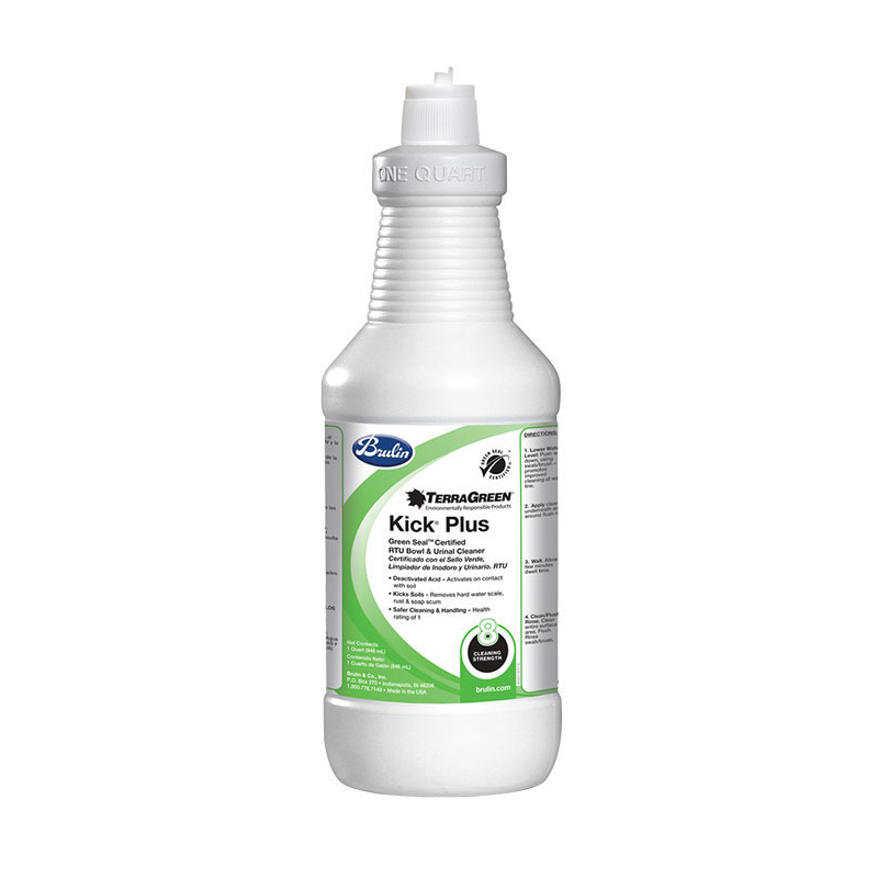 CLEANER BOWL TERRAGREEN KICK PLUS 12/CS - BradyPLUS