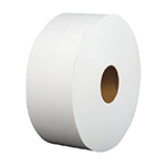 Double Layer Jumbo Roll bathroom Tissue 12 Rolls - BradyPLUS