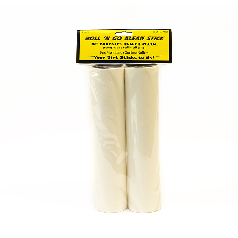 REFILL ADHESIVE ROLLER 10" 2/PK 6PK/CS - BradyPLUS