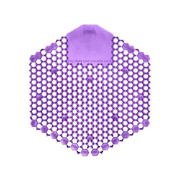 Fresh products 3WDS-F-010I060M-11 Urinal Screen, Fabulous, Purple, 30 ...