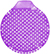 Urinal Screen Tidal Wave Fabulous - Purple - BradyPLUS