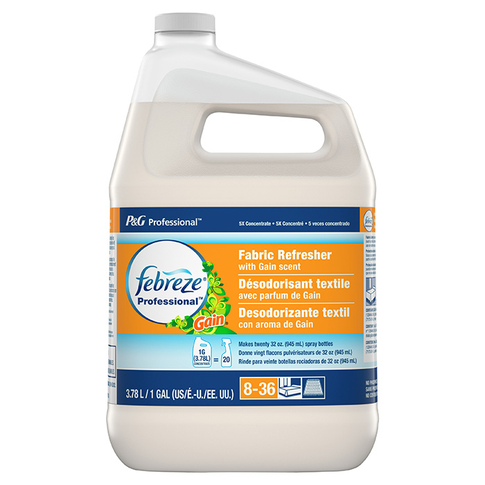 Febreze Professional Fabric Refresher Liquid Concentrate with Gain ...