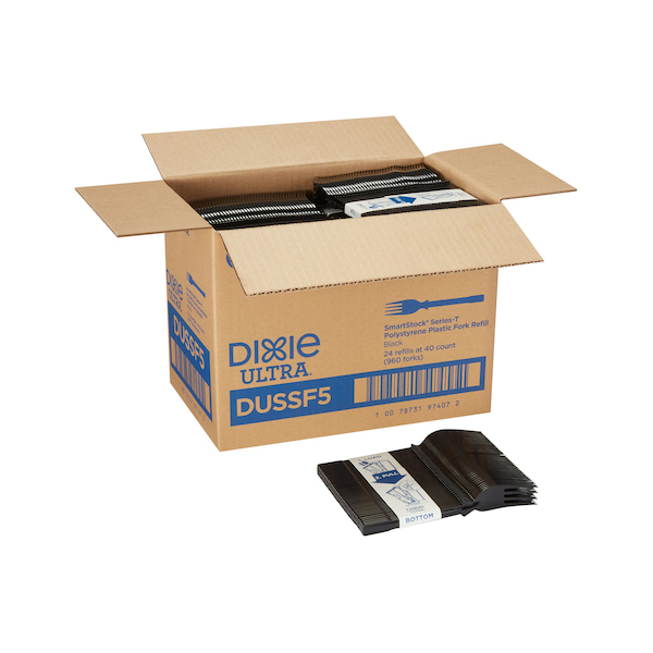GP PRO DIXIE ULTRA® SMARTSTOCK® SERIES-T POLYSTYRENE PLASTIC FORK ...