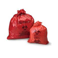 LINER HDPE 33X40 14MIC RED 250/CS - BradyPLUS