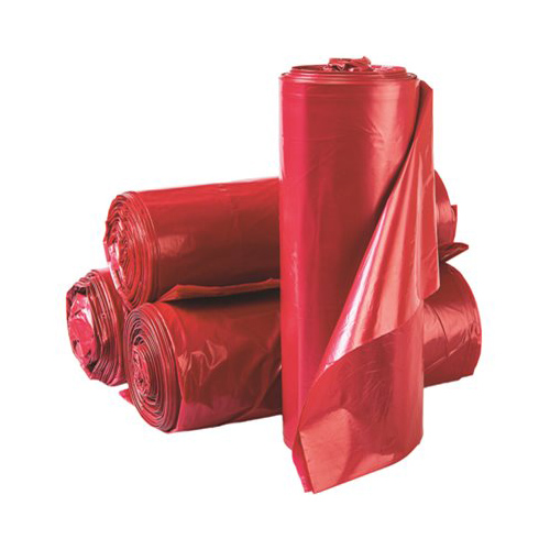 LINER HDPE 40X48 17MIC RED 200/CS - BradyPLUS
