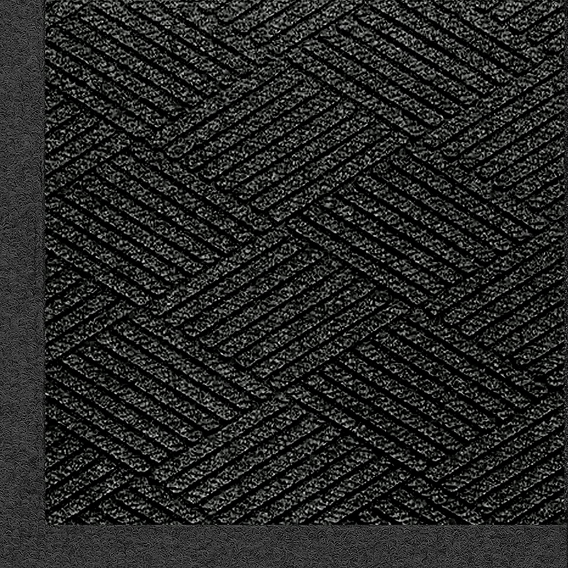 WaterHog Max Diamond Fashion Mat, Black Smoke 4' x 6', 78-mil universal ...